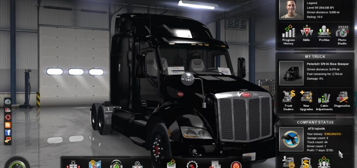 ATS Full Save Game for 1.43 FULL MAP DLC [100% Discovered] Mod - ATS ...