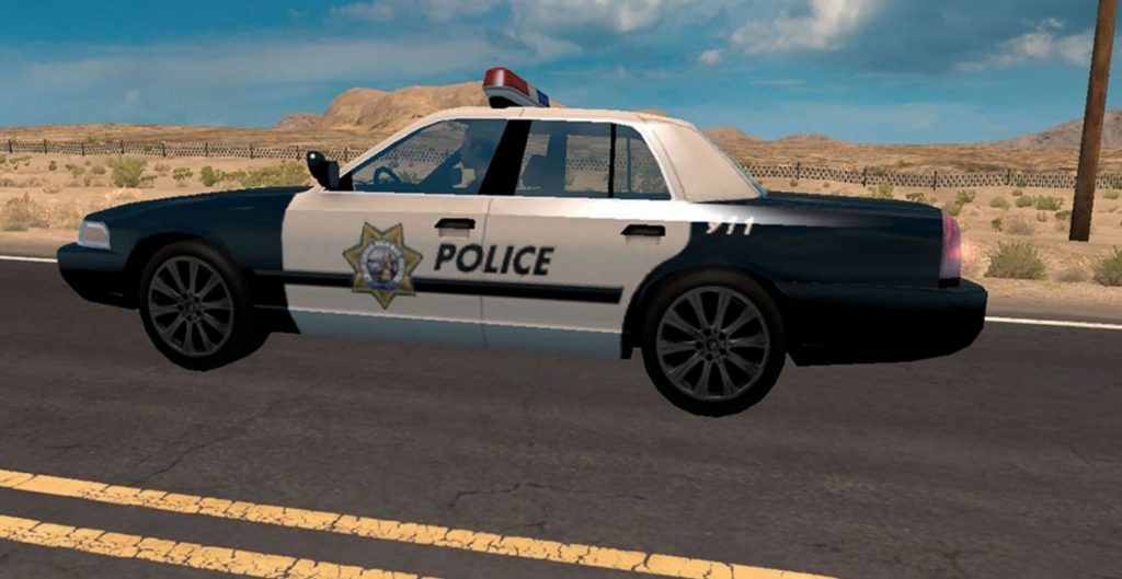 AI Police Texture Mod - ATS Mod | American Truck Simulator Mod
