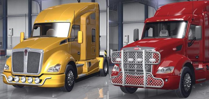 CATERPILLAR C18 ENGINE FOR ALL TRUCKS V2.0 Mod - ATS Mod | American ...