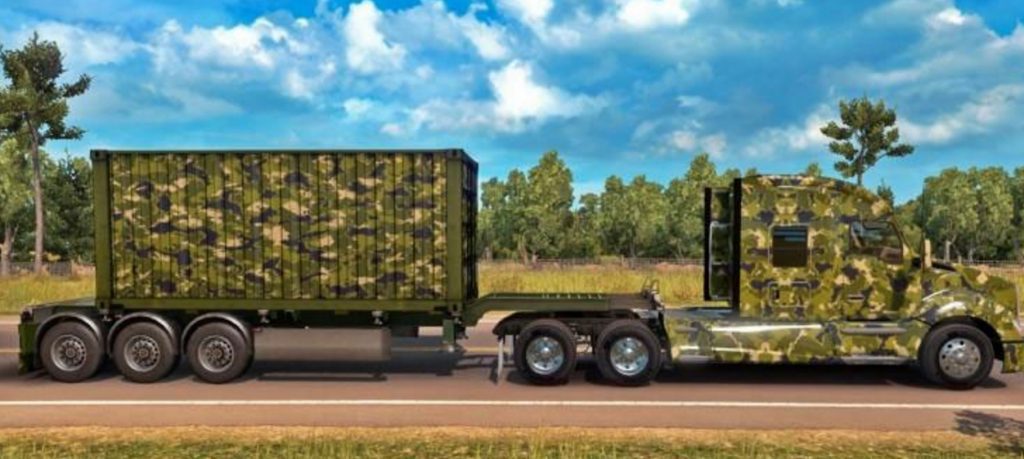 Army Combo Pack for ATS - ATS Mod | American Truck Simulator Mod