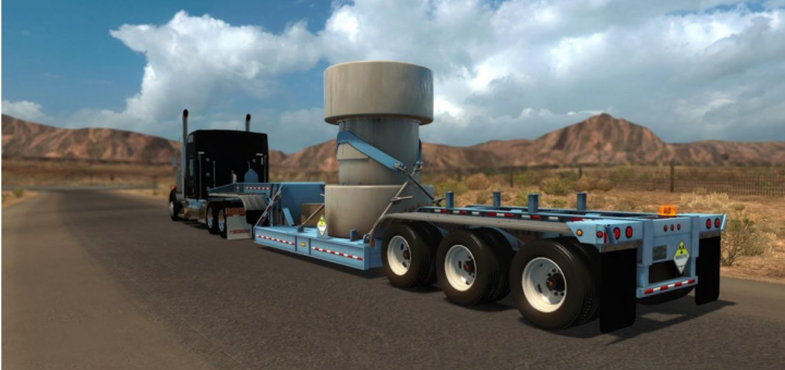 Mac Sider Trailer v1.43 Mod - ATS Mod | American Truck Simulator Mod