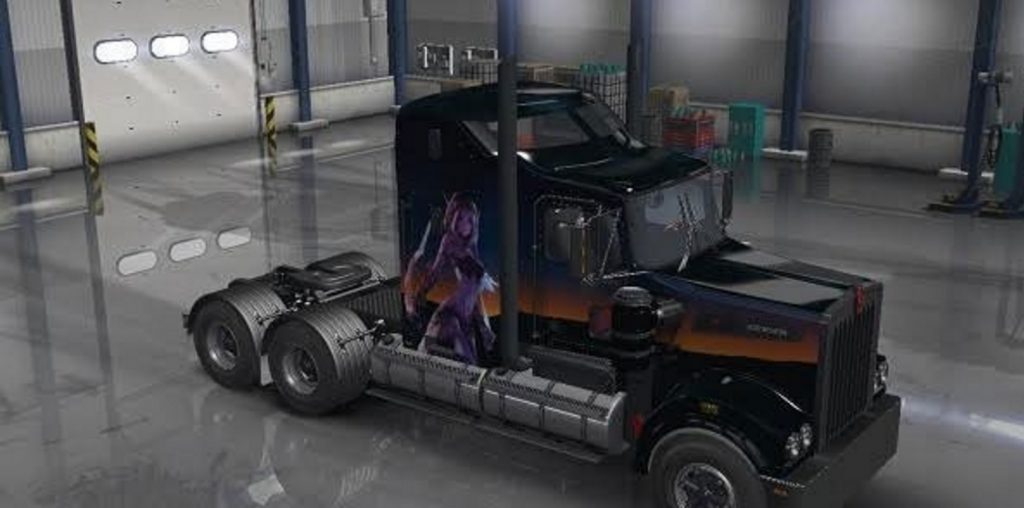 Belf in the dark sky Mod - ATS Mod | American Truck Simulator Mod