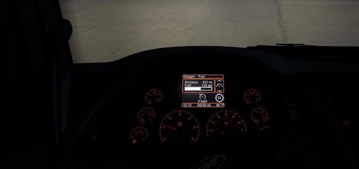 Kenworth T680 Dashboard ATS - ATS Mod | American Truck Simulator Mod