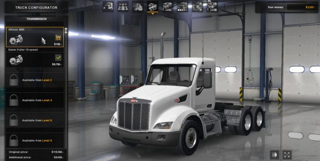 Detroit Diesel High Torque Engines + Allison 4500 Mod - ATS Mod ...