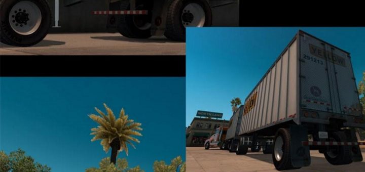 Container 40ft Trailer - ATS Mod | American Truck Simulator Mod