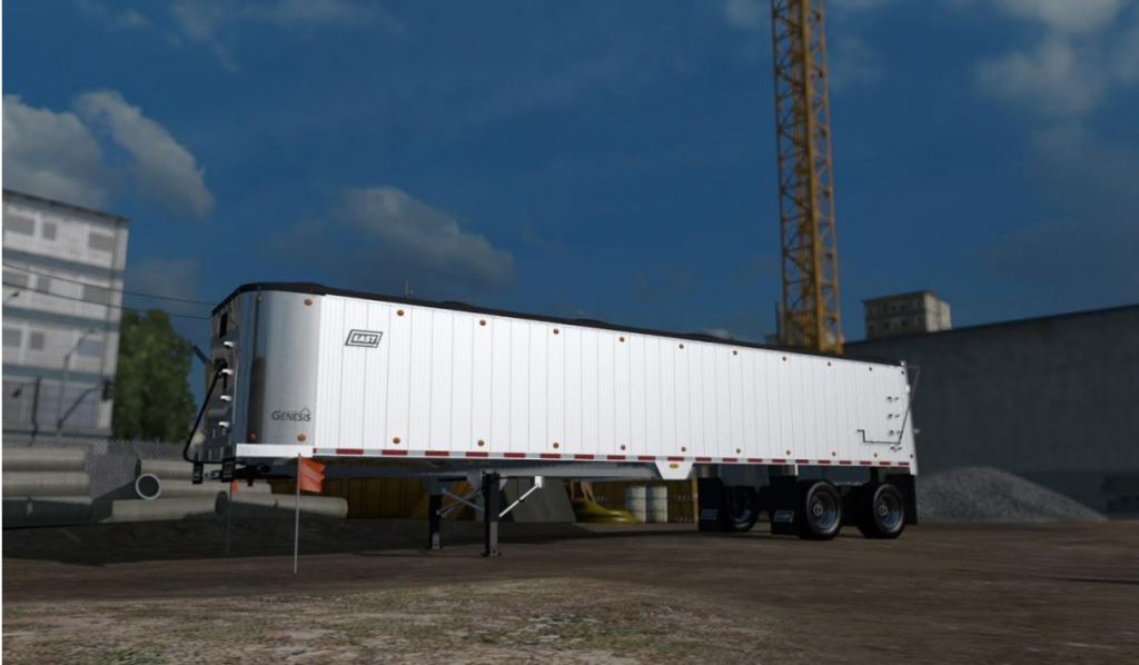 East Genesis Frameless Dump for 1.5 ATS Trailer Mod - ATS Mod ...
