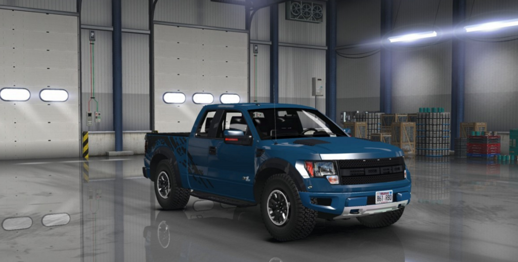 Ford F150 SVT Raptor Truck v 1.3 - ATS Mod | American Truck Simulator Mod