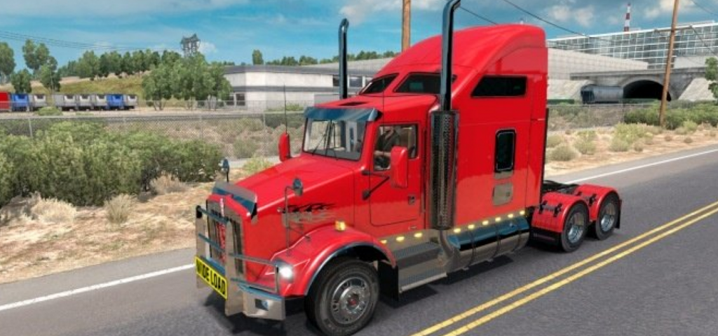 Kenworth T800 updated again – Truck with smoke animation mod - ATS Mod ...