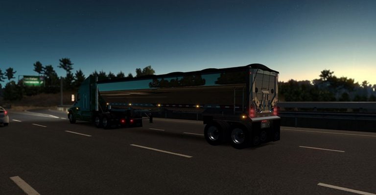 Mac Simizer Dump Trailer Mod - ATS Mod | American Truck Simulator Mod