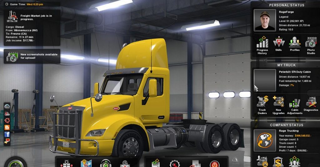Modded Profile for ATS - ATS Mod | American Truck Simulator Mod