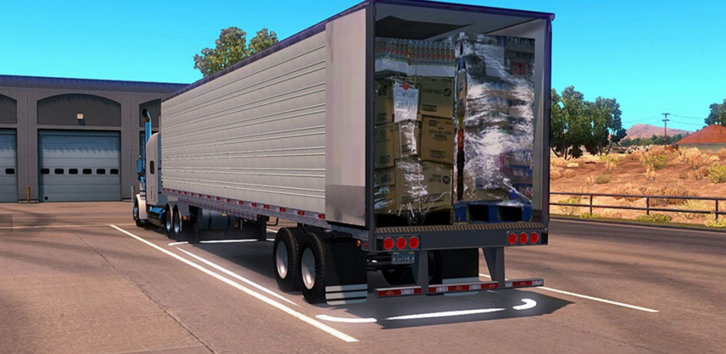 New Long Animation Reefer Trailer mod - ATS Mod | American Truck ...