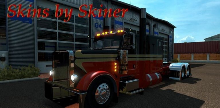 Peterbilt 389 Low Life skin Mod - ATS Mod | American Truck Simulator Mod