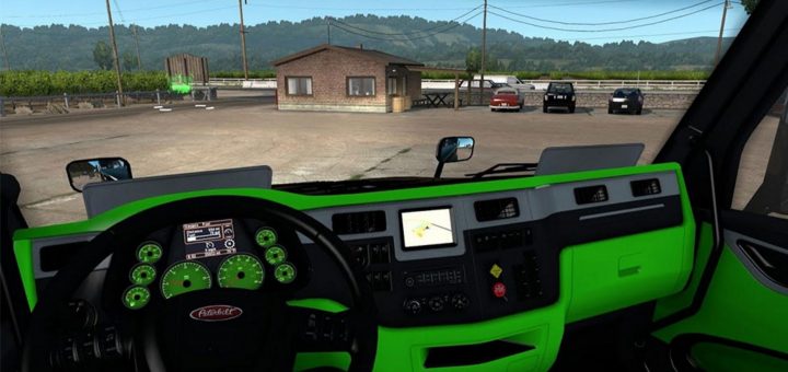 Peterbilt Interior & Effect Sound Pack v1.3 1.49 Mod - ATS Mod | American Truck Simulator Mod