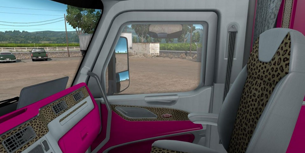 Peterbilt 579 interior girl edition for ATS - ATS Mod | American Truck ...