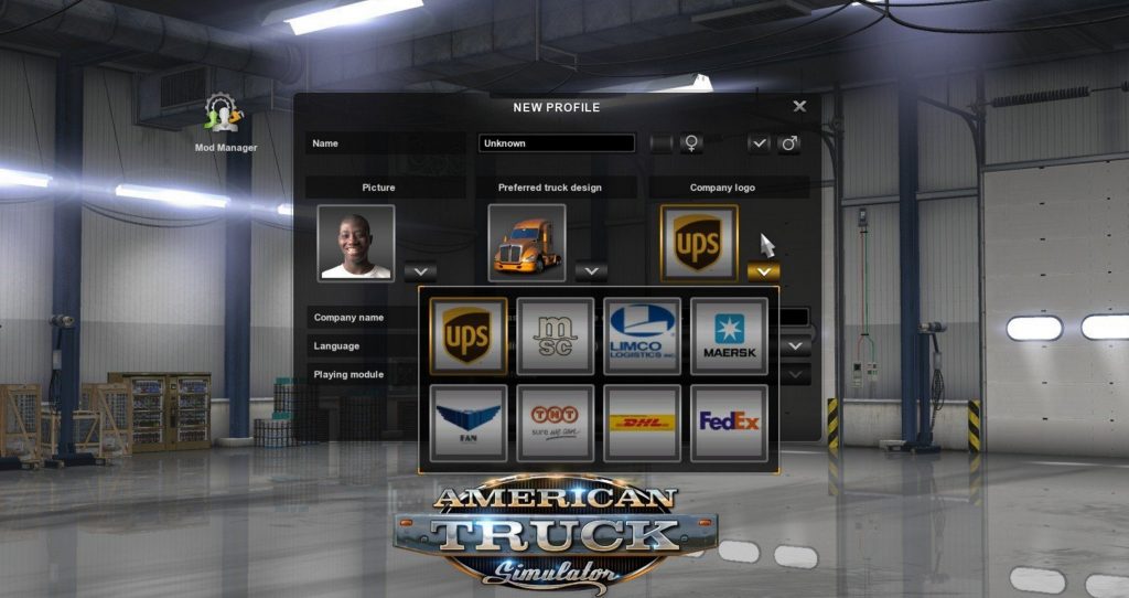 Real Company profile logos Mod - ATS Mod | American Truck Simulator Mod