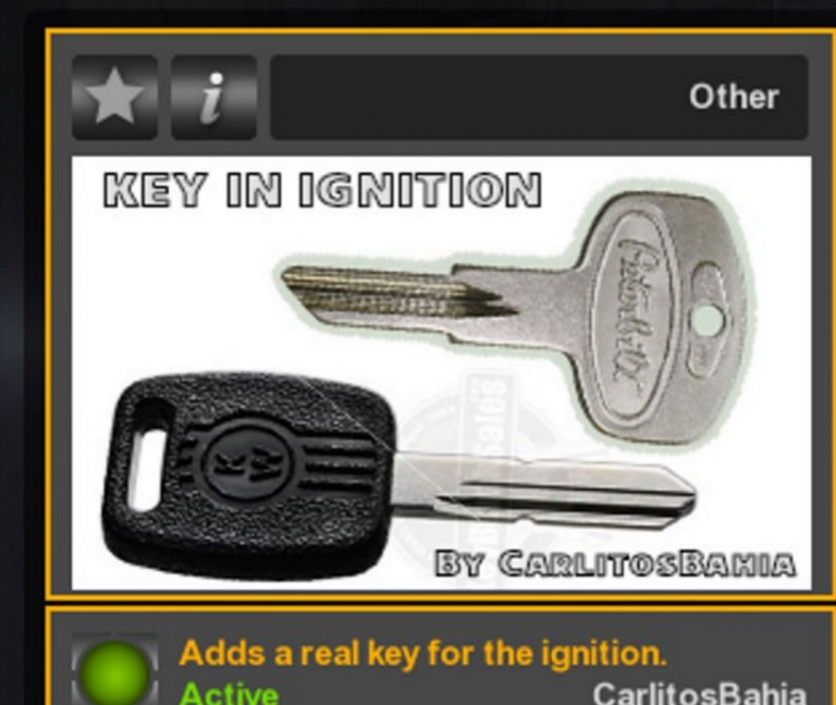Real Keys in Ignition/Drive Button for ATS - ATS Mod | American Truck ...