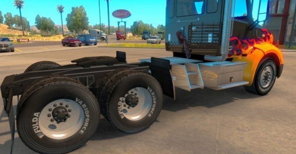 Real Tires [1.1] Mod - ATS Mod | American Truck Simulator Mod