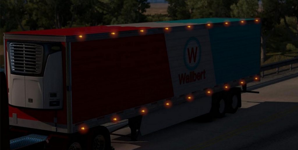 Reefer V1 Trailer - ATS Mod | American Truck Simulator Mod