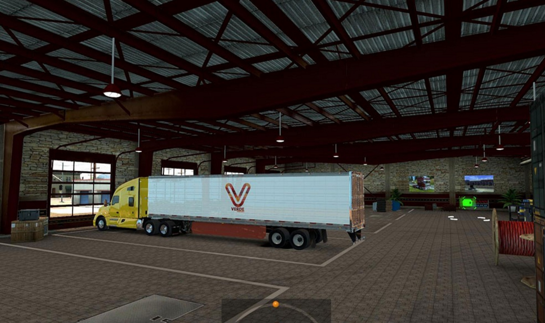 TL Europe – Small and Big Garages v 1.0.0 Corrected Mod - ATS Mod ...