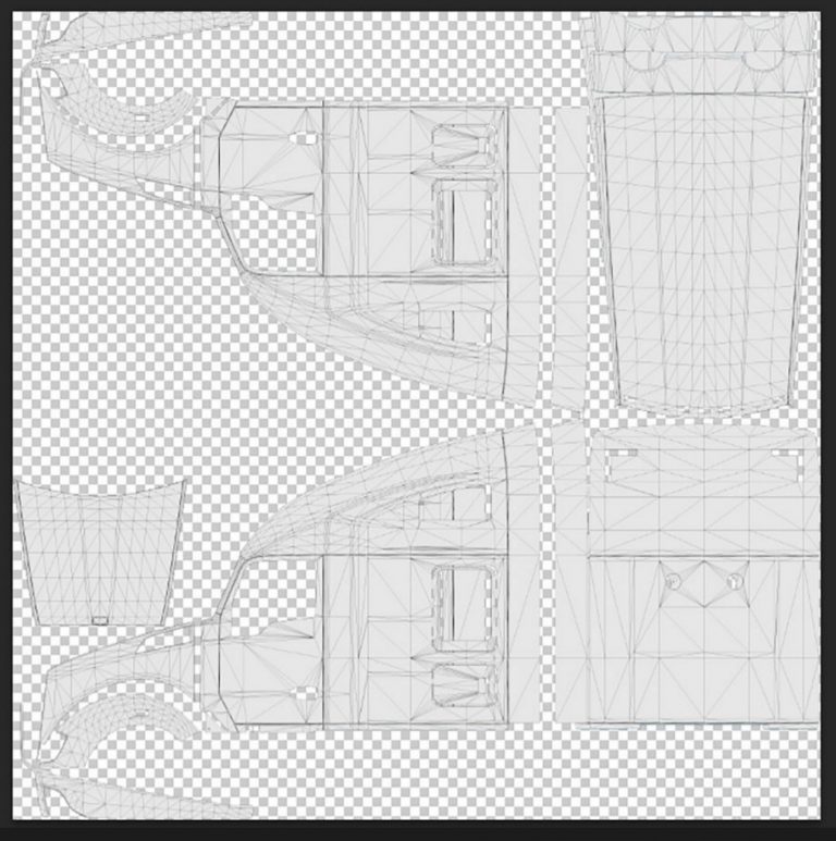 Template for SCS Trucks Mod - ATS Mod | American Truck Simulator Mod