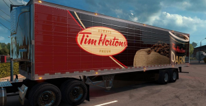 Tim Hortons – Wallbert replacement trailer ATS - ATS Mod | American ...