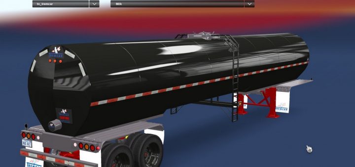 OWNABLE GAS TANKER V1.2 1.43 Mod - ATS Mod | American Truck Simulator Mod