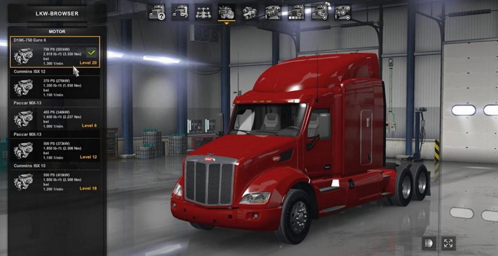 Volvo D16K Engines for T680 & 579 Trucks - ATS Mod | American Truck ...