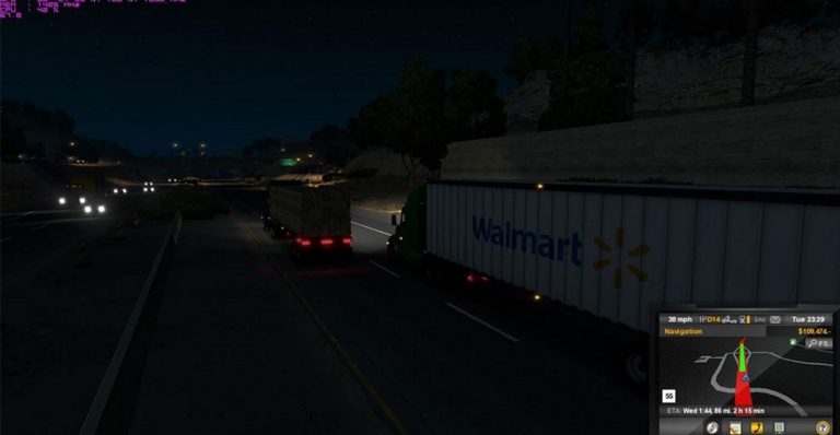WalMart Trailer Mod - ATS Mod | American Truck Simulator Mod