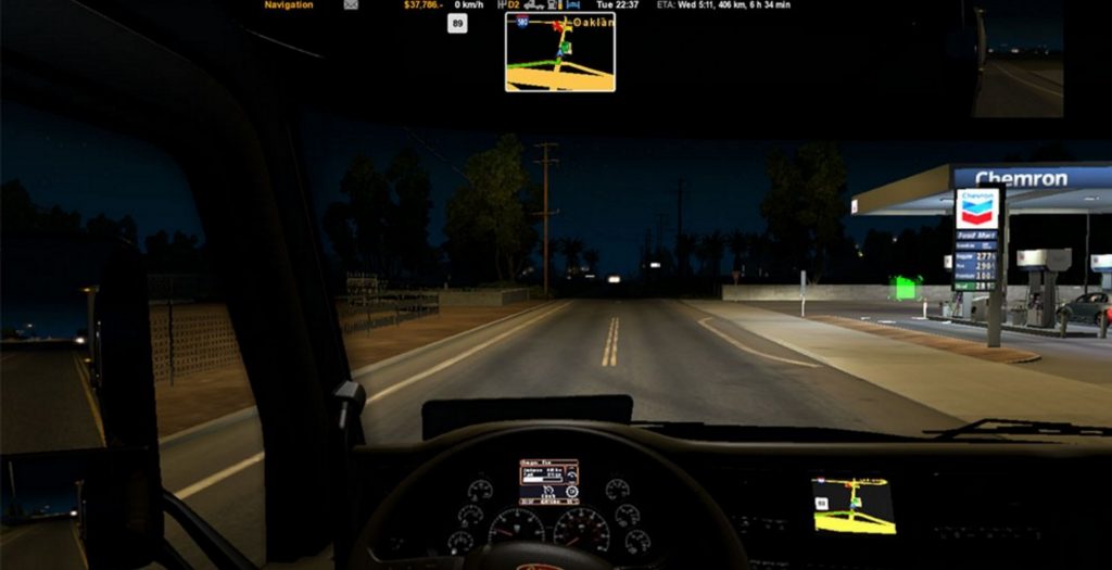 Background map and nav icons (map, gps and route advisor) for ATS - ATS ...