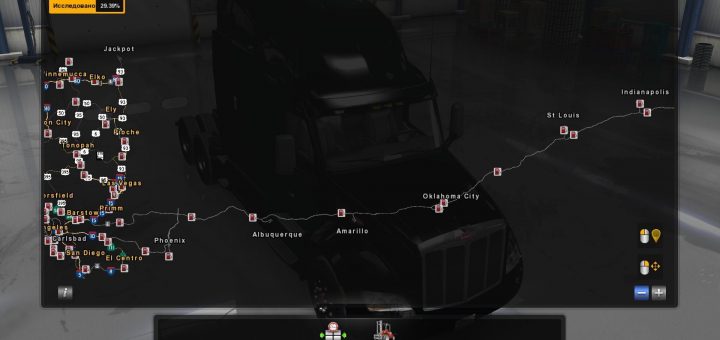 UNIMEX MAP 1.43 Mod - ATS Mod | American Truck Simulator Mod