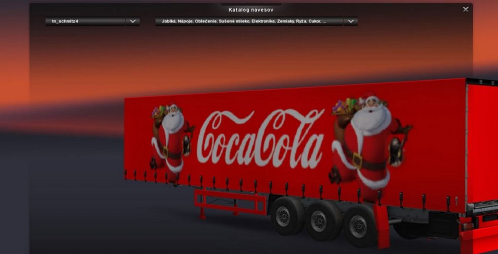 Coca Cola Trailer Mod - ATS Mod | American Truck Simulator Mod
