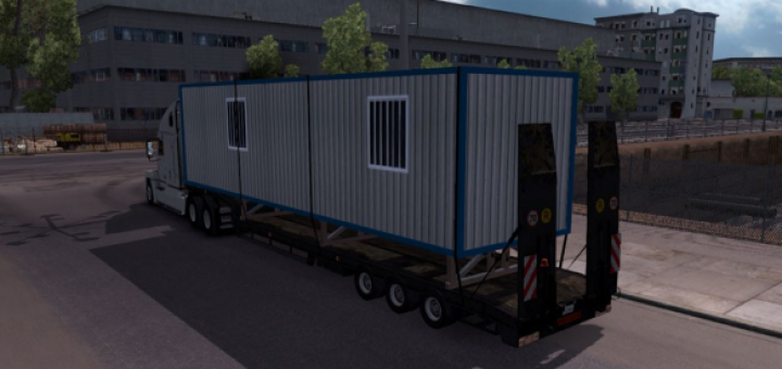 SW long box trailer v1.0 ATS - ATS Mod | American Truck Simulator Mod