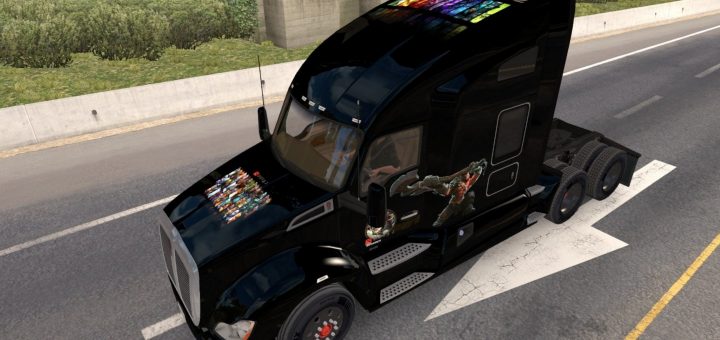 TUM Skin mod - ATS Mod | American Truck Simulator Mod