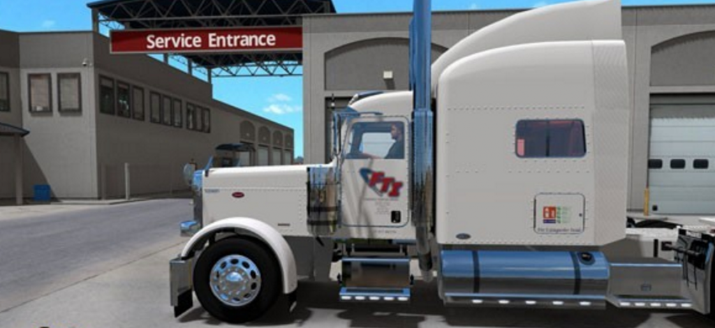 FTI Transport Skin Truck - ATS Mod | American Truck Simulator Mod