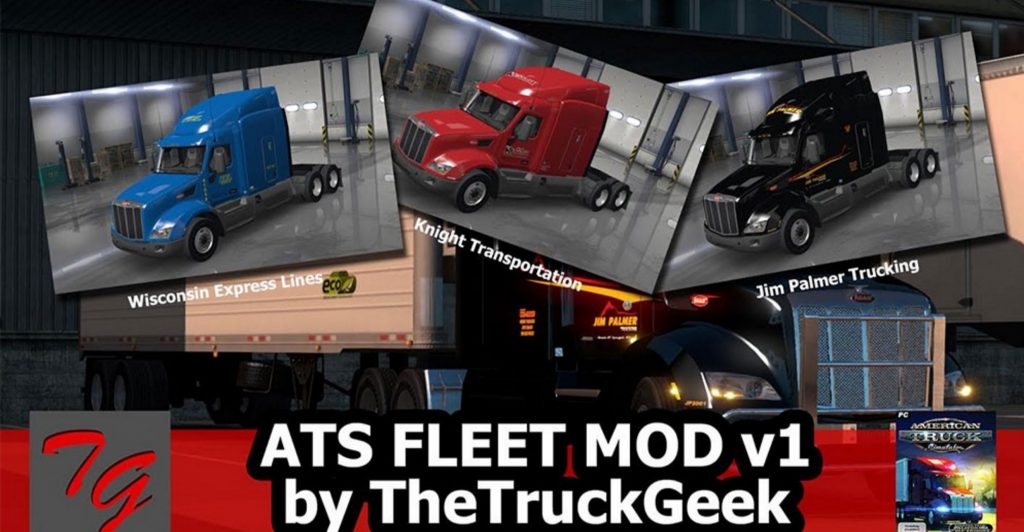 Fleet Mod v1.0 for ATS - ATS Mod | American Truck Simulator Mod