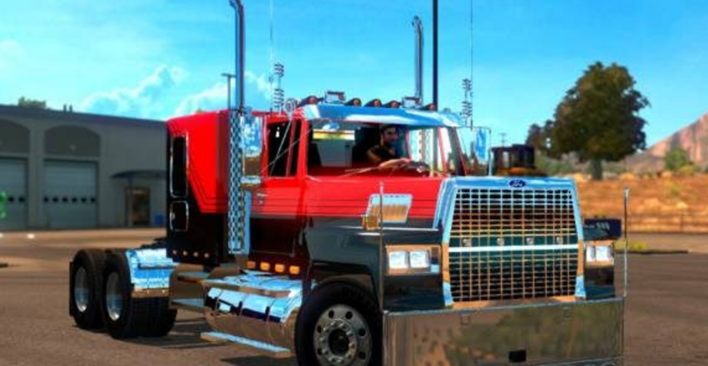 Ford LTL 9000 [1.6] FS17 TRUCK MOD - ATS Mod | American Truck Simulator Mod
