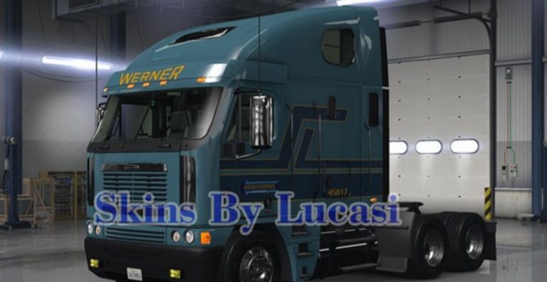 Freightliner Argosy Werner Skin for ATS - ATS Mod | American Truck ...