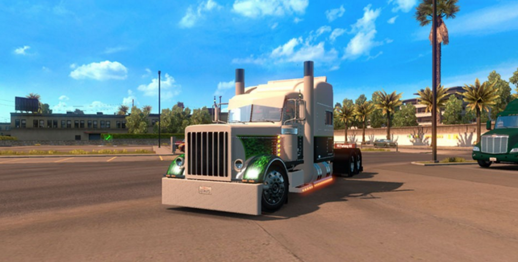 Green Goblin Pete 398 Skin - ATS Mod | American Truck Simulator Mod