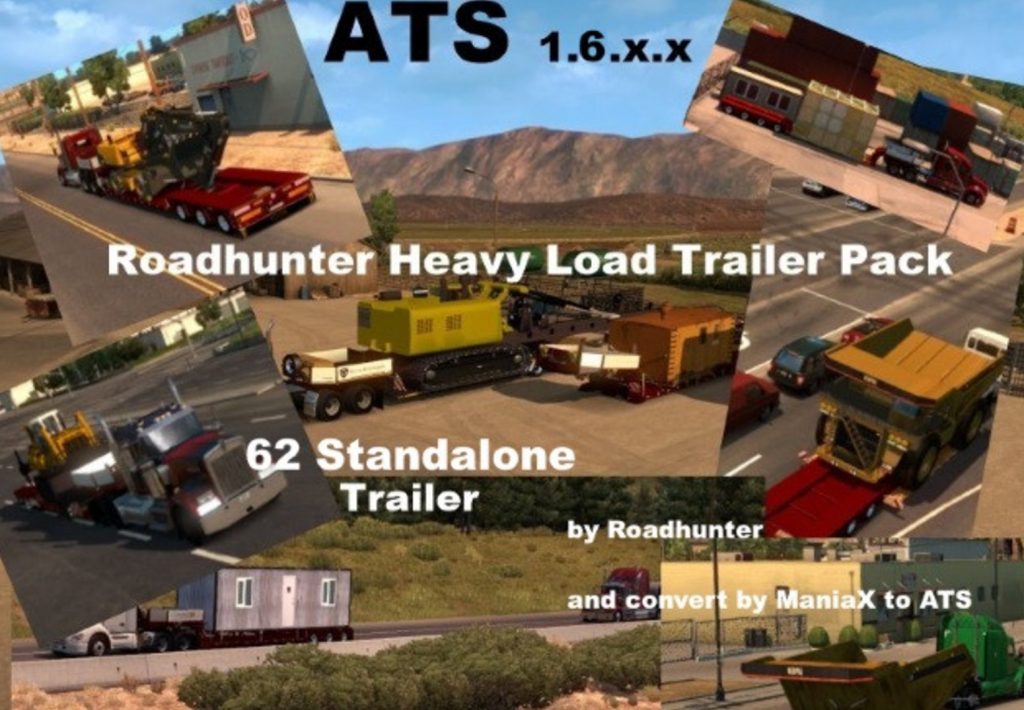 Heavy Cargo Pack v 3.0 For ATS - ATS Mod | American Truck Simulator Mod