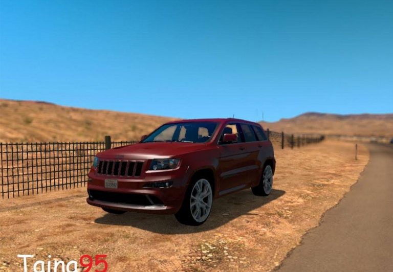 Jeep Grand Cherokee Srt8 1.0 Car - ATS Mod | American Truck Simulator Mod