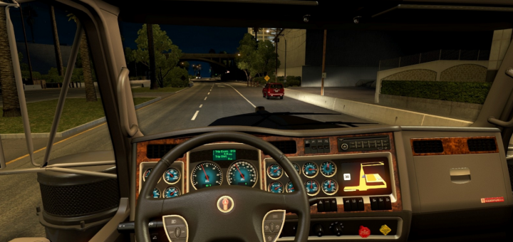 KENWORTH K100E DROM ADDON 1.45 Mod - ATS Mod | American Truck Simulator Mod