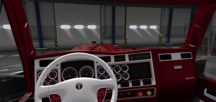 Peterbilt 389 SCS Light – Brown Interior Mod - ATS Mod | American Truck ...