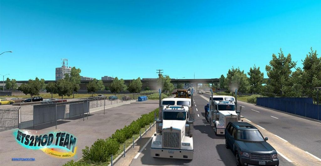 Kenworth W900 with smoke & AI Traffic Mod - ATS Mod | American Truck ...