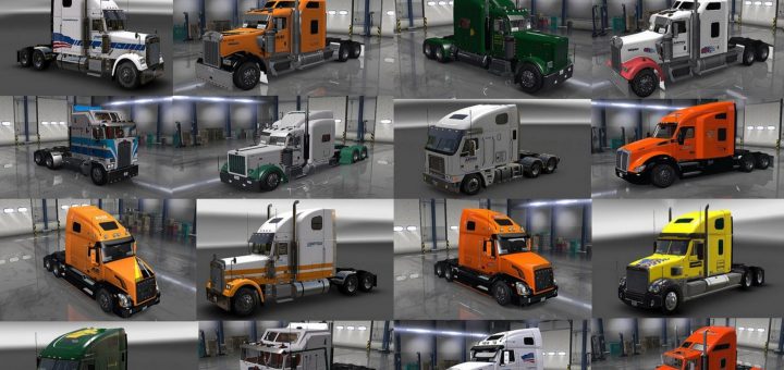 Big Heavy Pack v3.7 1.31 for ATS - ATS Mod | American Truck Simulator Mod