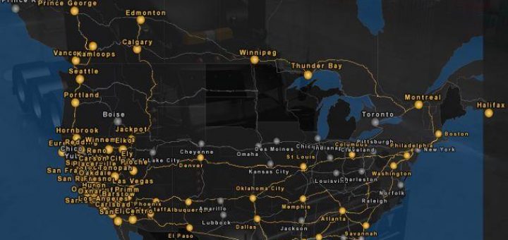 ATS Maps Mods | American Truck Simulator Maps mods download