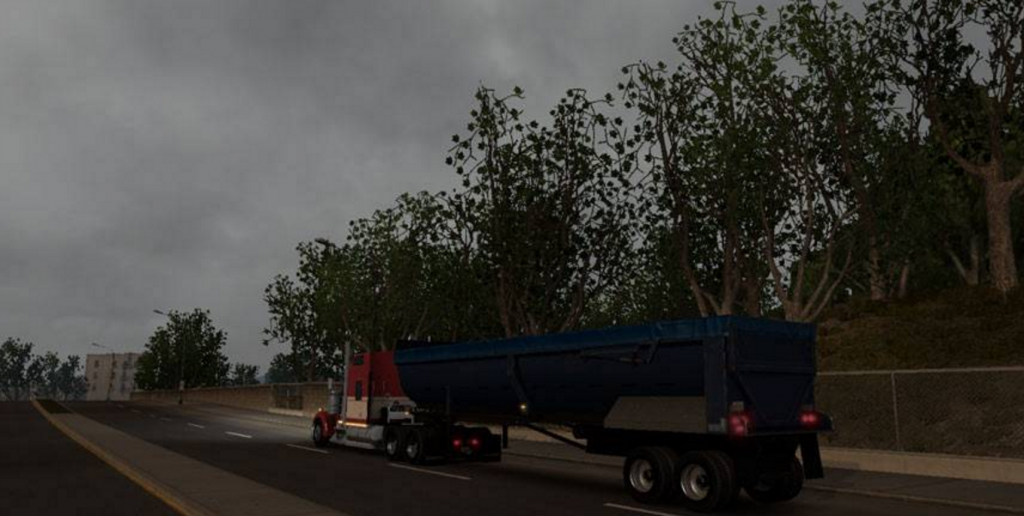 Mild Winter Weather Mod v 1.0 ATS - ATS Mod | American Truck Simulator Mod