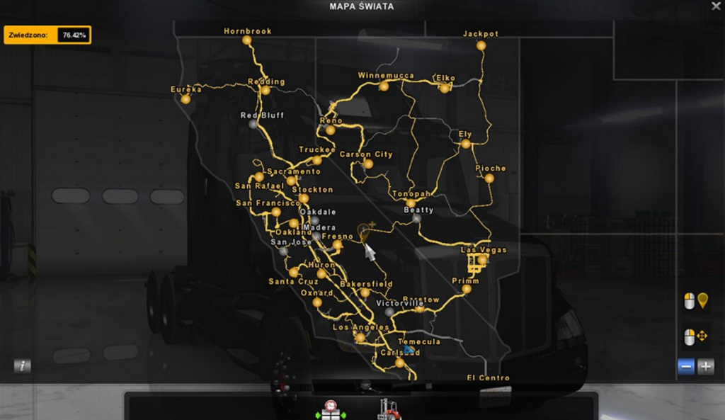 New Cities in California ATS - ATS Mod | American Truck Simulator Mod
