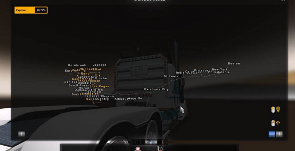 New States Map ATS - ATS Mod | American Truck Simulator Mod