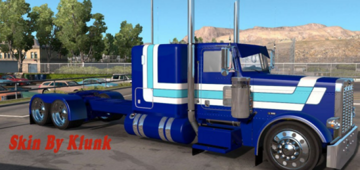 Peterbilt Custom Rig Truck Skin Mod - ATS Mod | American Truck Simulator Mod