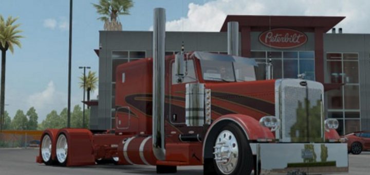 Peterbilt Custom Rig Truck Skin Mod - ATS Mod | American Truck Simulator Mod